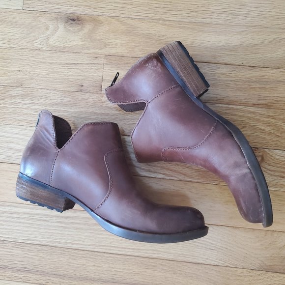 Born | Shoes | Born Womens Kerri Boots Brown Leather Size 7m Western ...